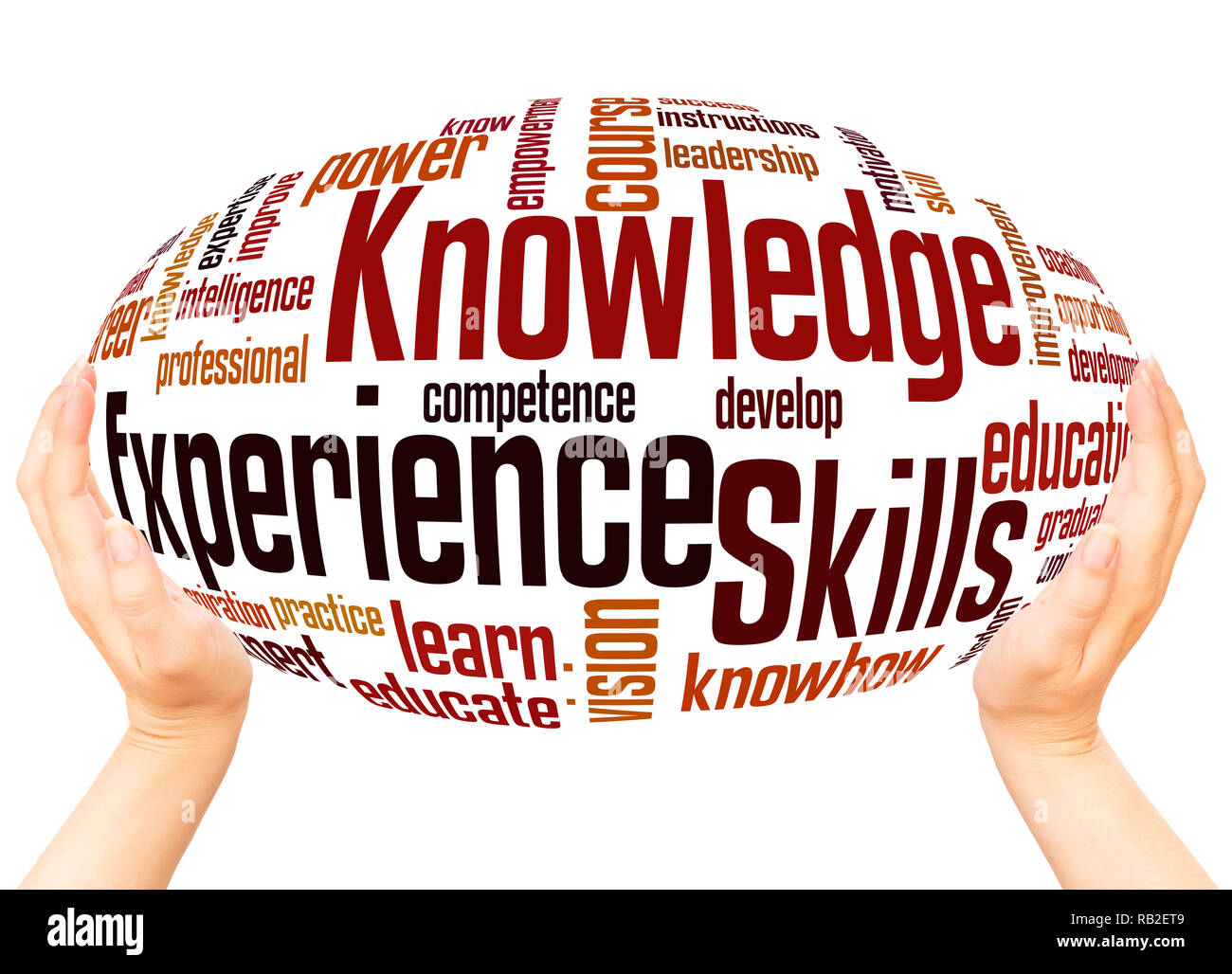Knowledge Skills Experience Word Cloud Hand Sphere Concept On White knowledge-skills-experience-word-cloud-hand-sphere-concept-on-white
