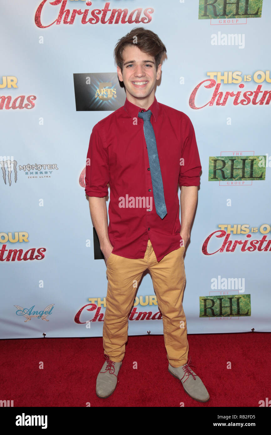 This is Our Christmas premiere at Raleigh Studios Chaplin Theater in ...