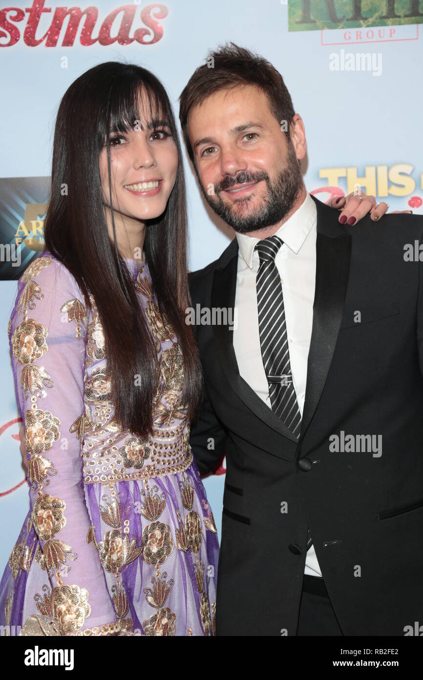 This is Our Christmas premiere at Raleigh Studios Chaplin Theater in ...