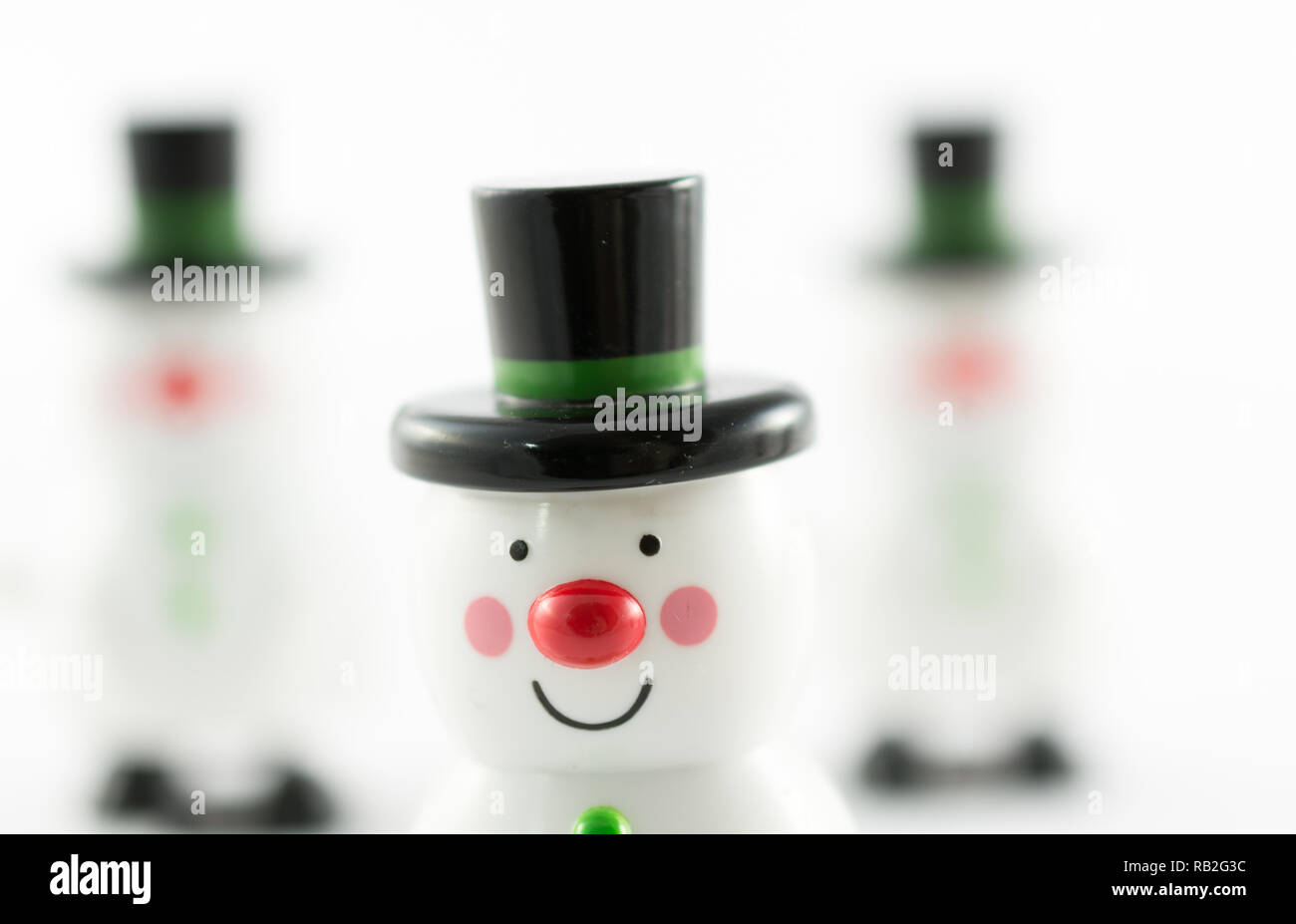 Plastic snowmen hi-res stock photography and images - Alamy