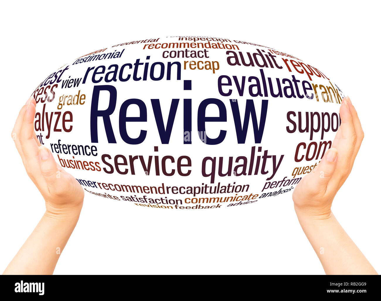 Review word hi-res stock photography and images - Alamy