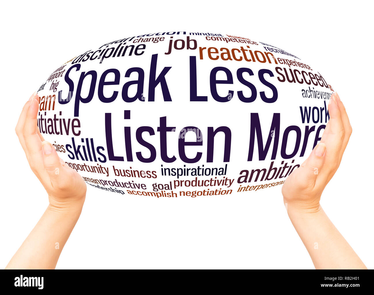 Speak Less High Resolution Stock Photography and Images - Alamy