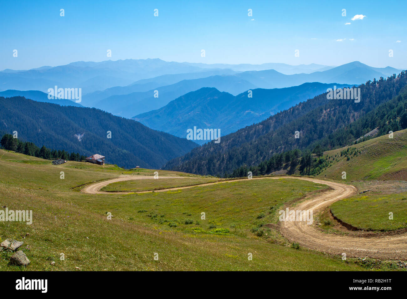 Zigana Plateau, between Gumushane and Trabzon, Black Sea - Turkey. Also ...