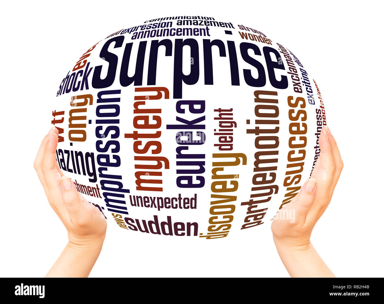 Creative word wow on Cut Out Stock Images & Pictures - Alamy