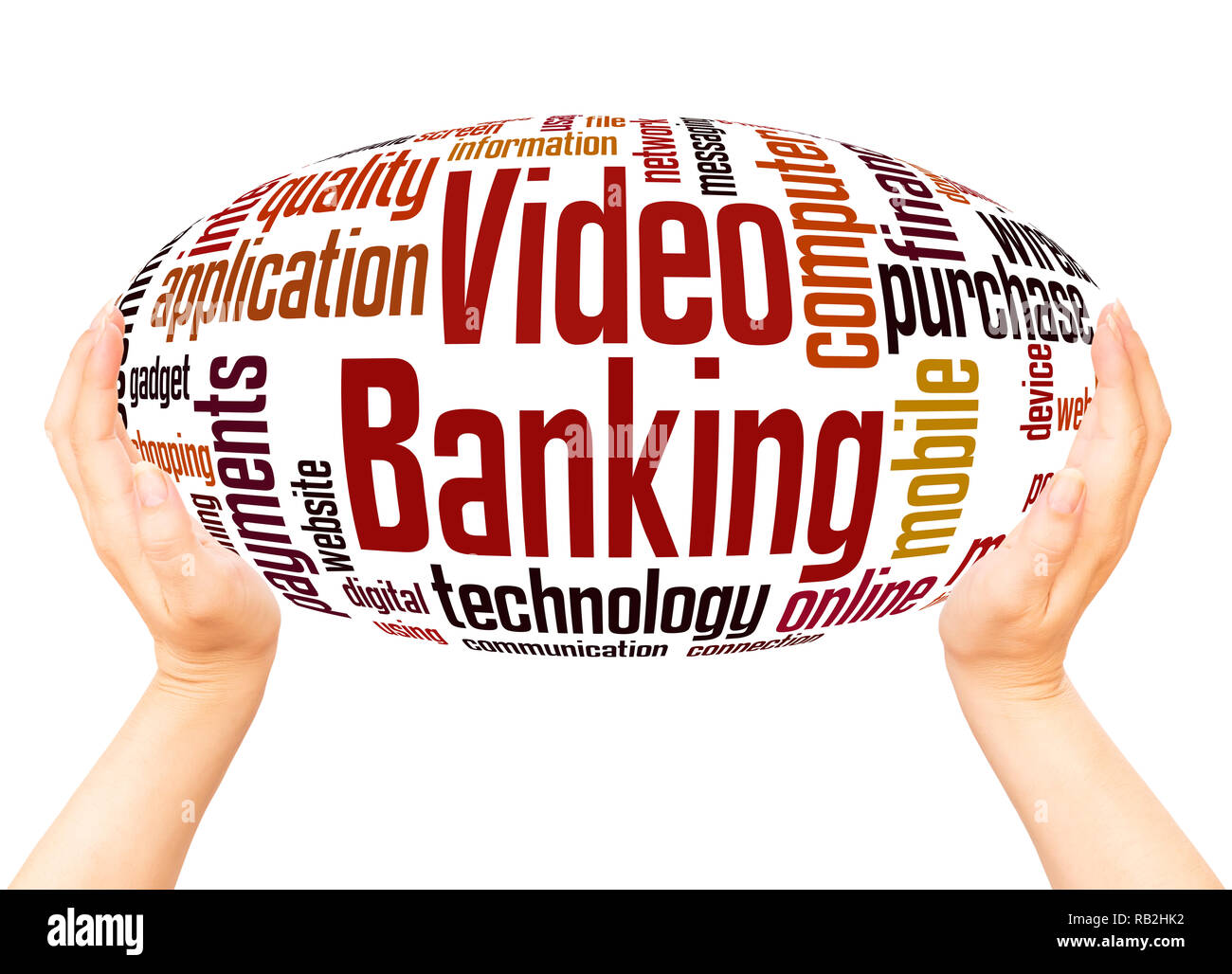 Word cloud online banking hi-res stock photography and images - Alamy