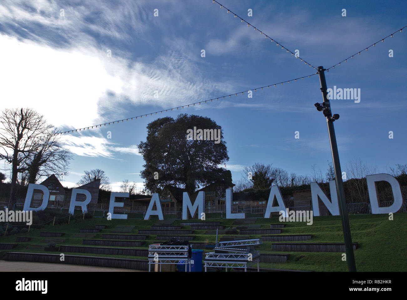 Vintage fairground letters hi-res stock photography and images - Alamy
