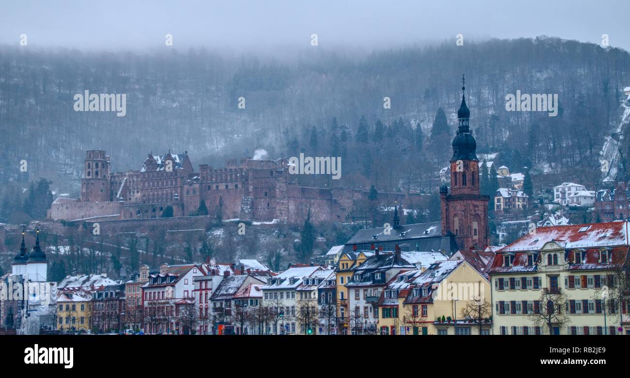 Heidelberg winter hi-res stock photography and images - Alamy