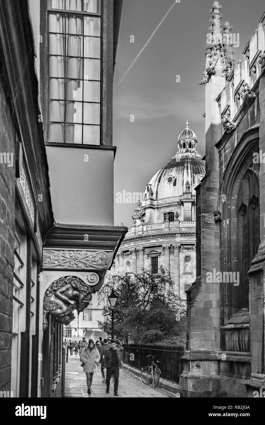Oxford christ church college Black and White Stock Photos & Images - Alamy