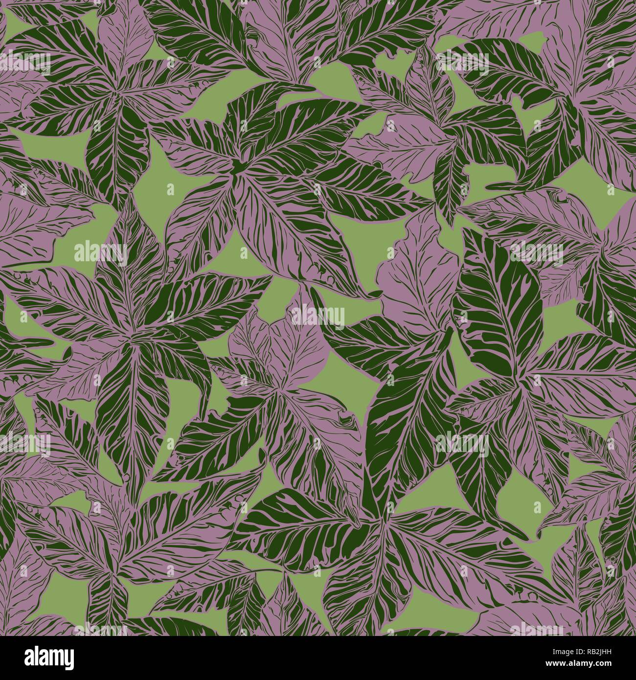 Veins in green leaf background Stock Vector Images - Alamy