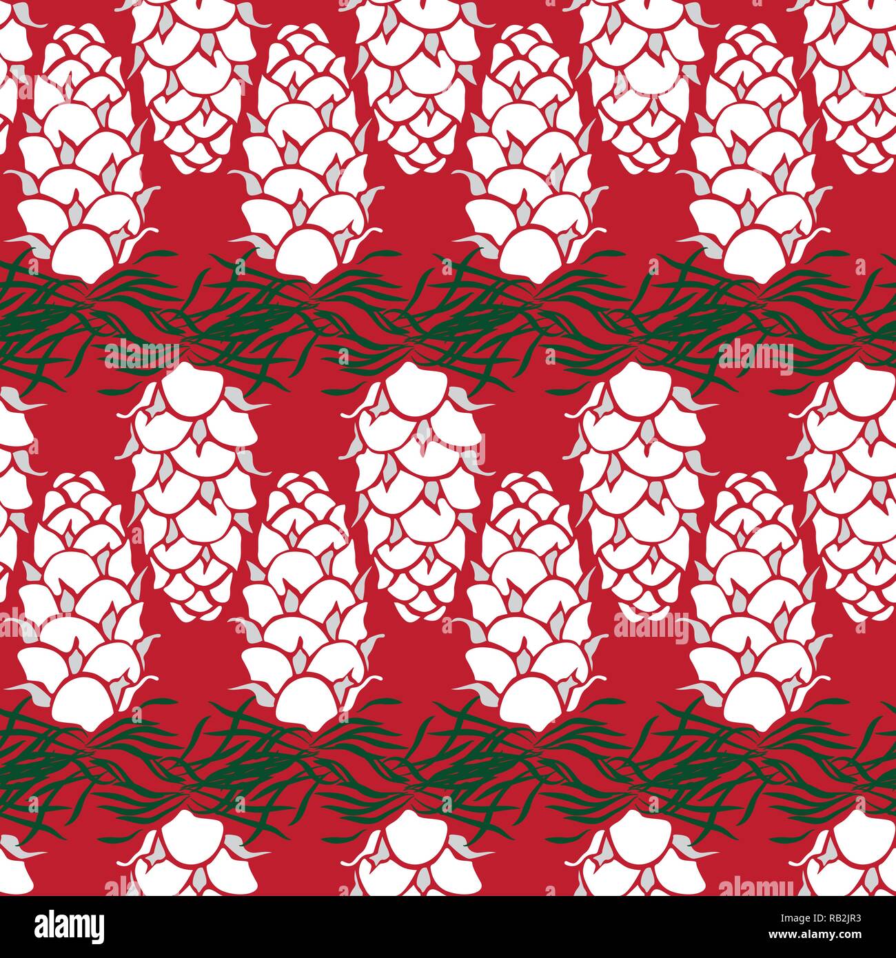 Red pine tree detail Stock Vector Images - Alamy