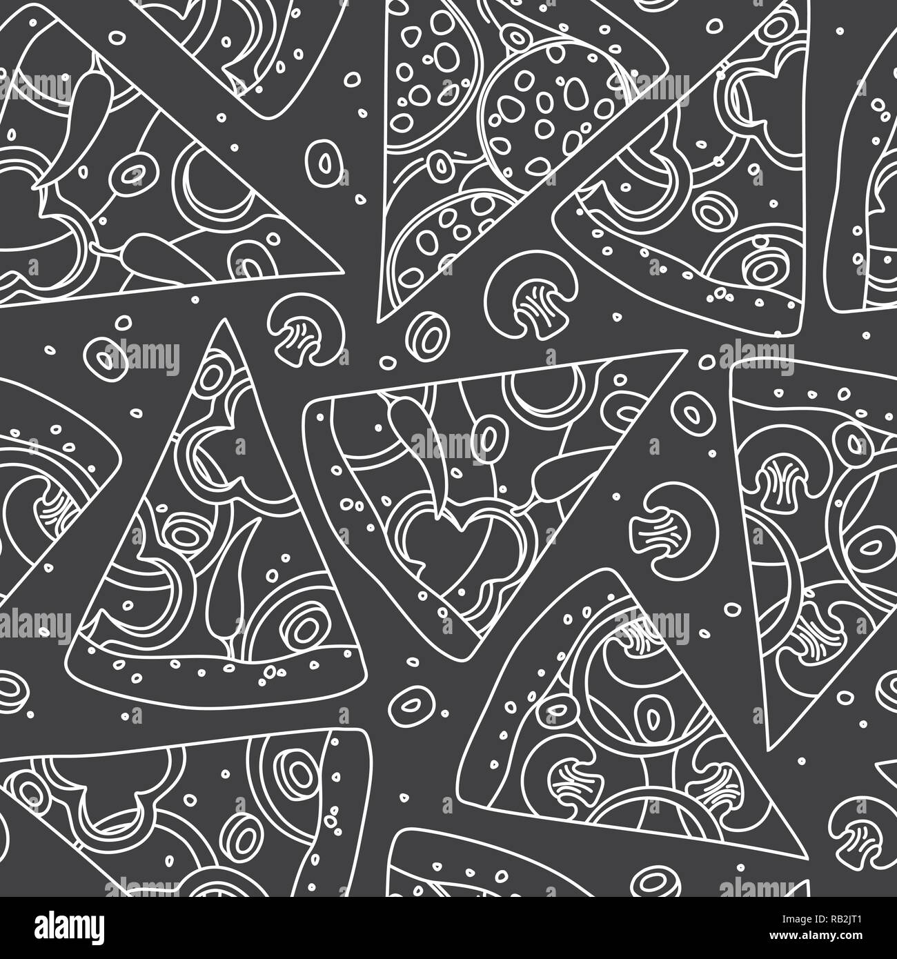 Dark Grey Pattern Background
