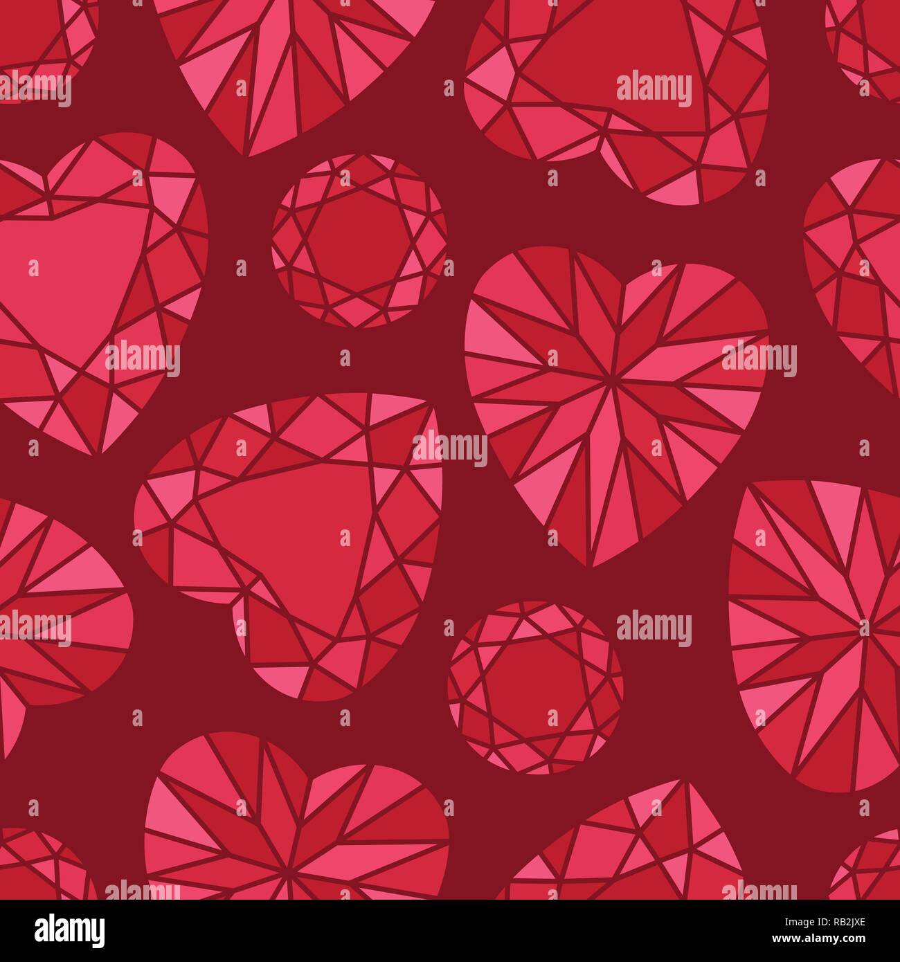 Diamond shaped wallpaper hi-res stock photography and images - Alamy