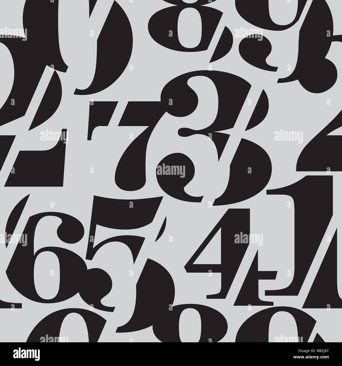 Numeric pattern Stock Vector Images - Alamy