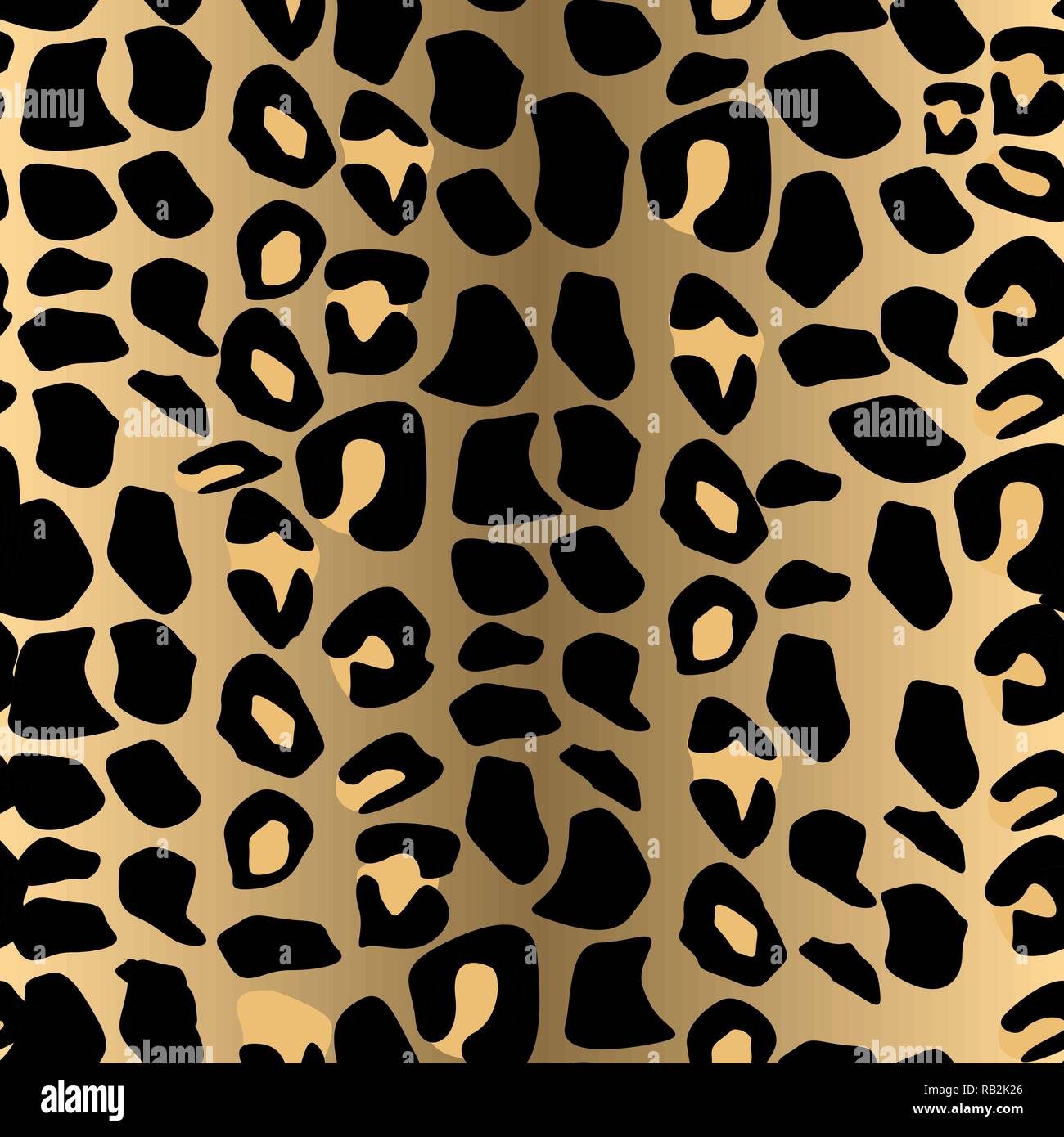 Seamless leopard skin pattern for cool background eps10 Stock Vector ...