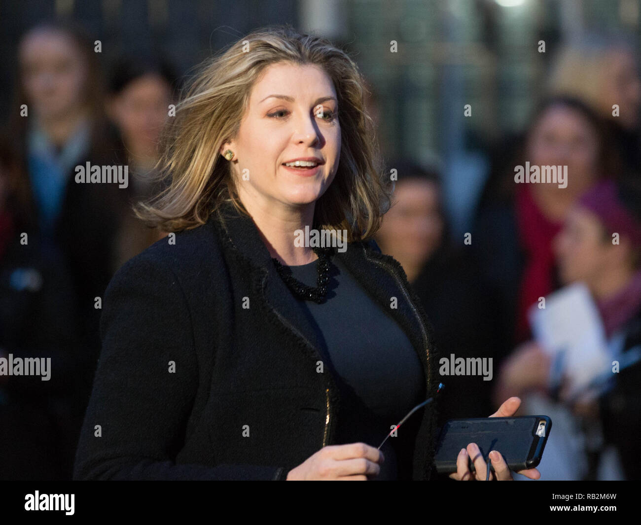 Penny Mordaunt MP, Secretary of State for International Development ...