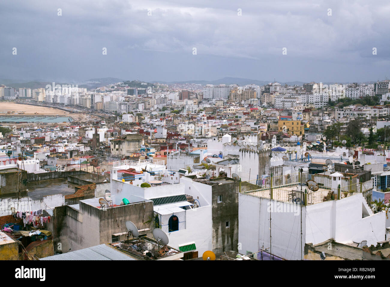 Tangier morocco skyline hi-res stock photography and images - Alamy