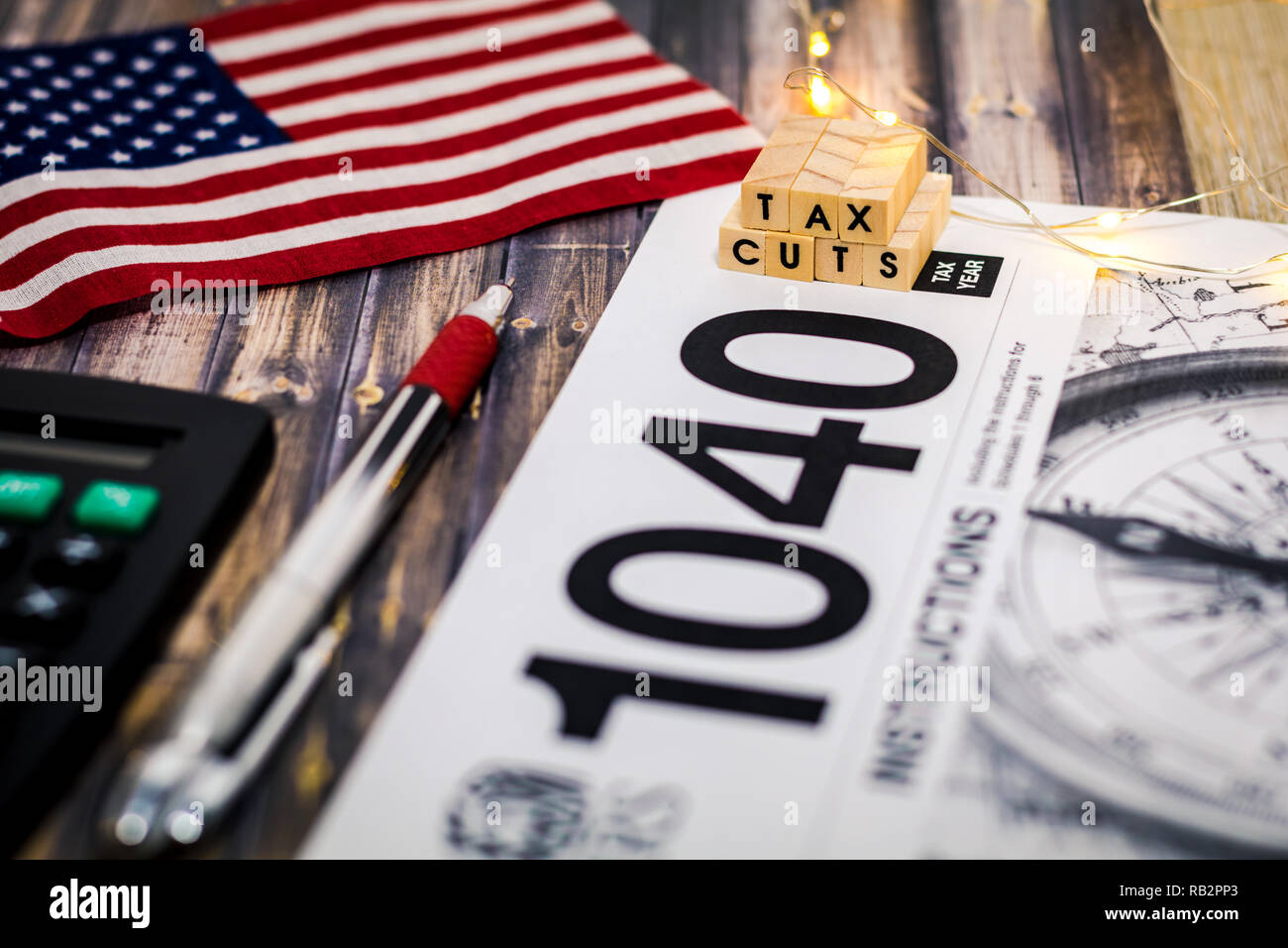 Us federal tax rate cuts hi-res stock photography and images - Alamy