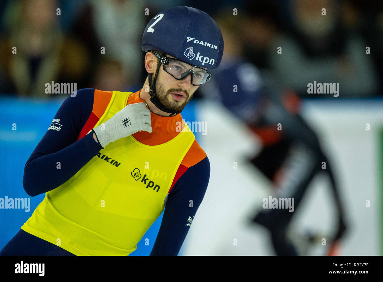 Heerenveen, The Netherlands. 05th Jan, 2019. Shorttrack Dutch National ...