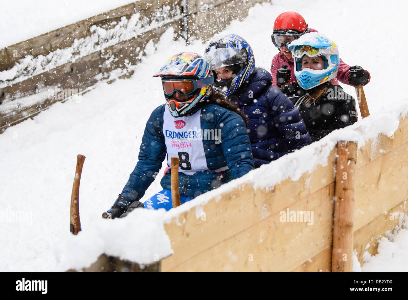 Garmisch Partenkirchen, Germany. 06th Jan, 2019. Biathlete Laura ...