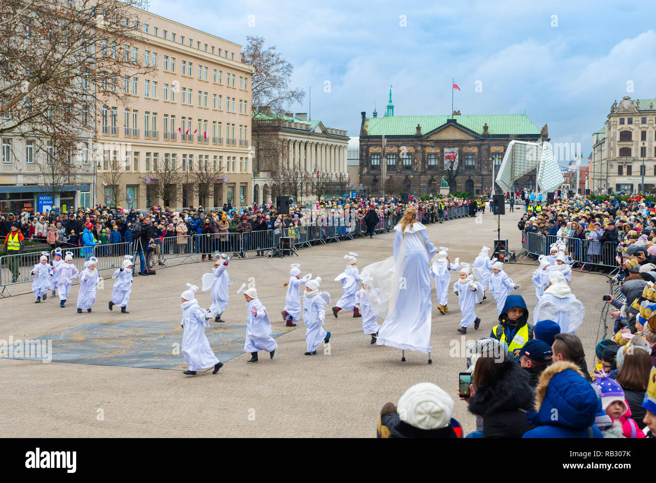 Poznan, Poland. 06th Jan, 2019. Epiphany holiday in Christian religion ...