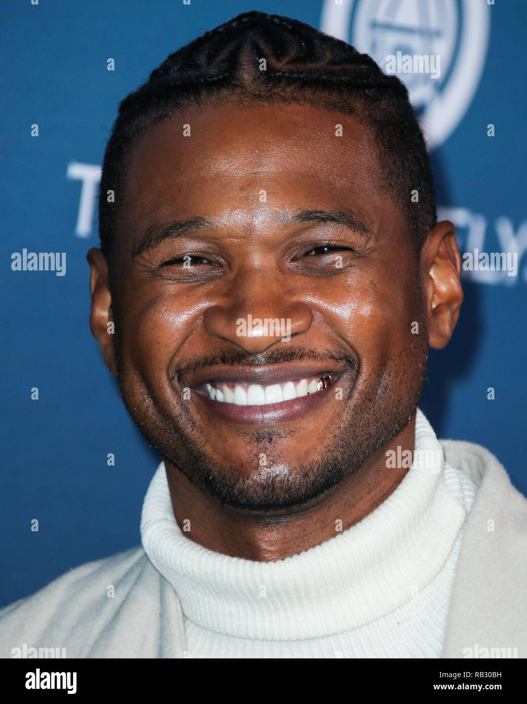 LOS ANGELES, USA - JANUARY 05: Singer Usher (Usher Raymond IV) arrives ...