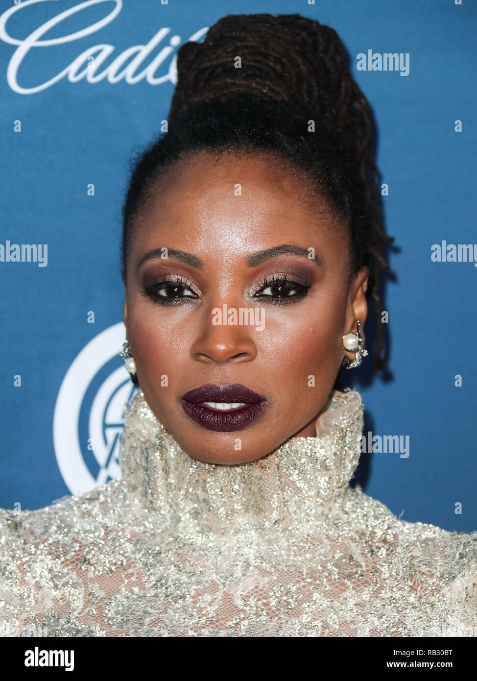 LOS ANGELES, USA - JANUARY 05: Actress Shanola Hampton arrives at The ...