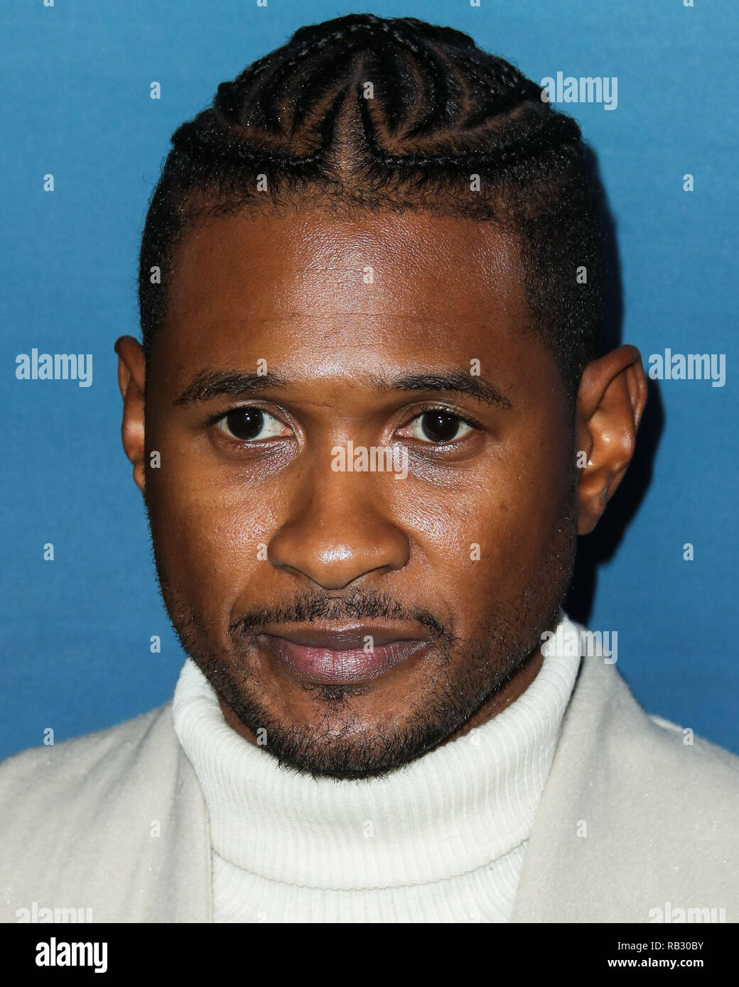 LOS ANGELES, USA - JANUARY 05: Singer Usher (Usher Raymond IV) arrives ...