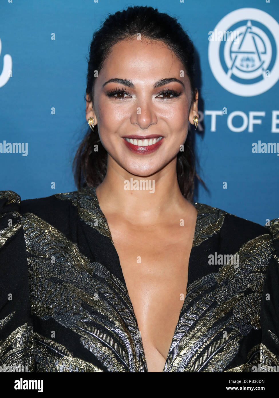 LOS ANGELES, USA - JANUARY 05: Actress Moran Atias arrives at The Art ...