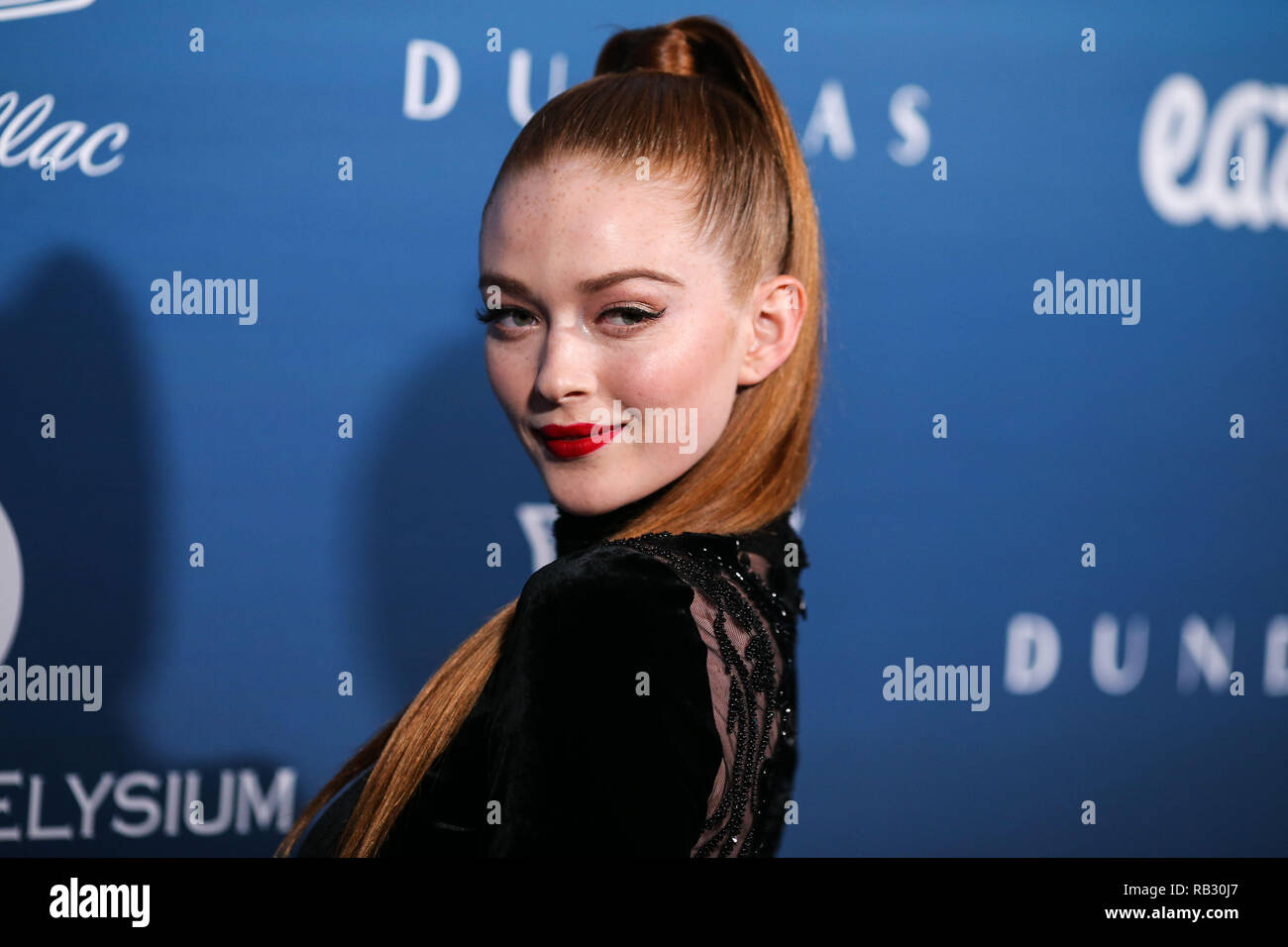 LOS ANGELES, USA - JANUARY 05: Actress Larsen Thompson arrives at The ...