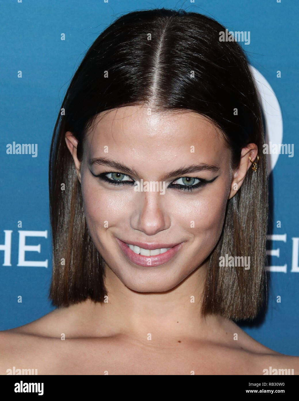 LOS ANGELES, USA - JANUARY 05: Model Hailey Clauson arrives at The Art ...