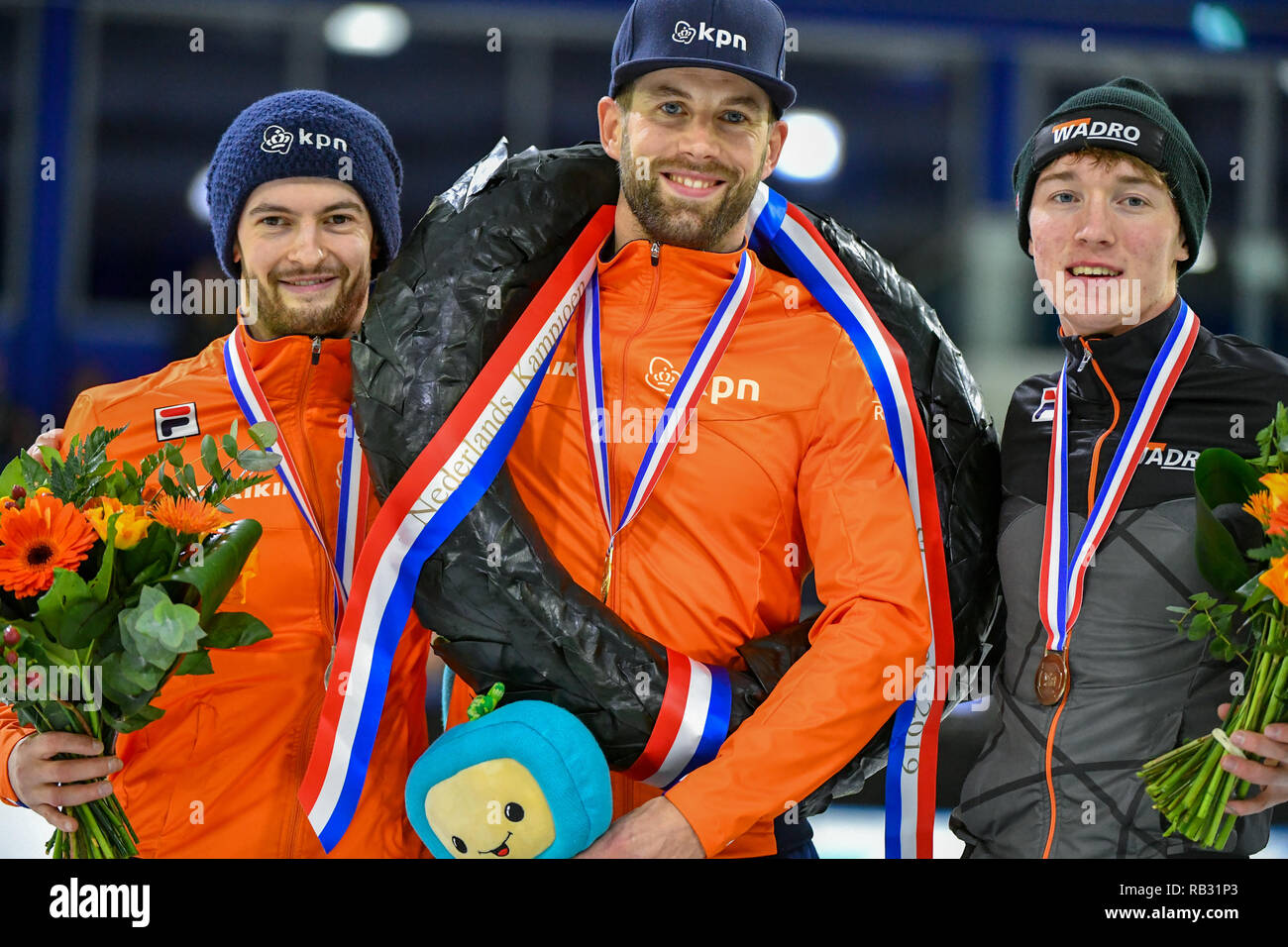 Heerenveen, The Netherlands. 06th Jan, 2019. Shorttrack Dutch National ...
