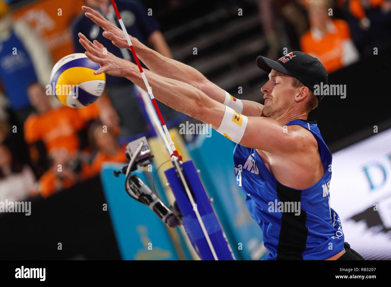 The Hague, Netherlands. 06th Jan, 2019. Beachvolleyball Open DELA ...