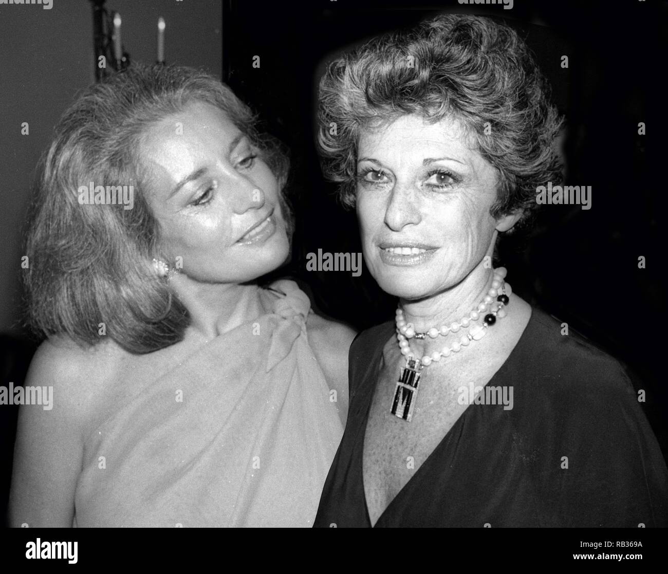 Barbara Walters Marion Javits 1978 Photo By Adam Scull/PHOTOlink. Photo ...