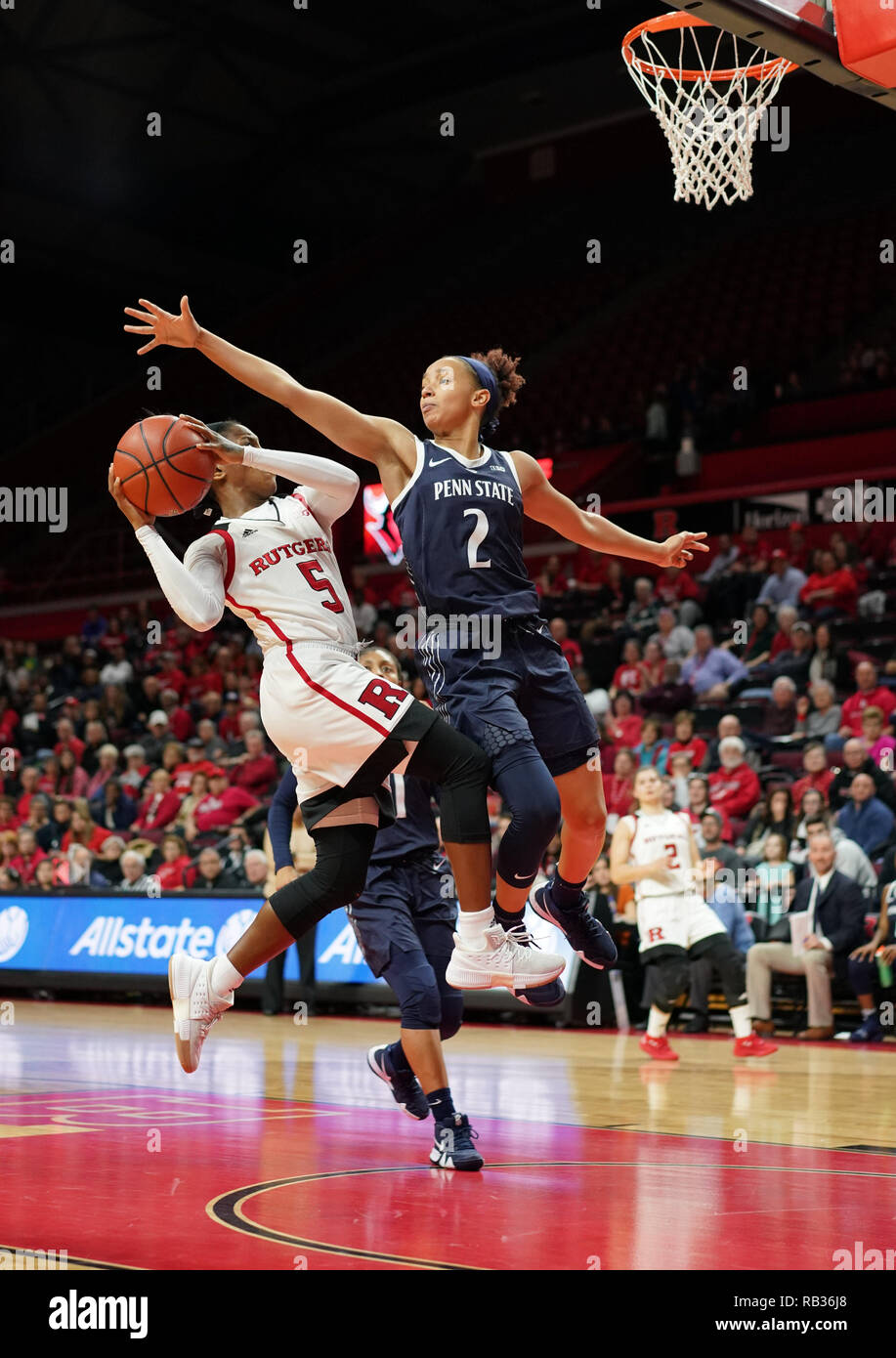 Piscataway, New Jersey, USA. 6th Jan, 2019. Rutgers Scarlet Knights ...