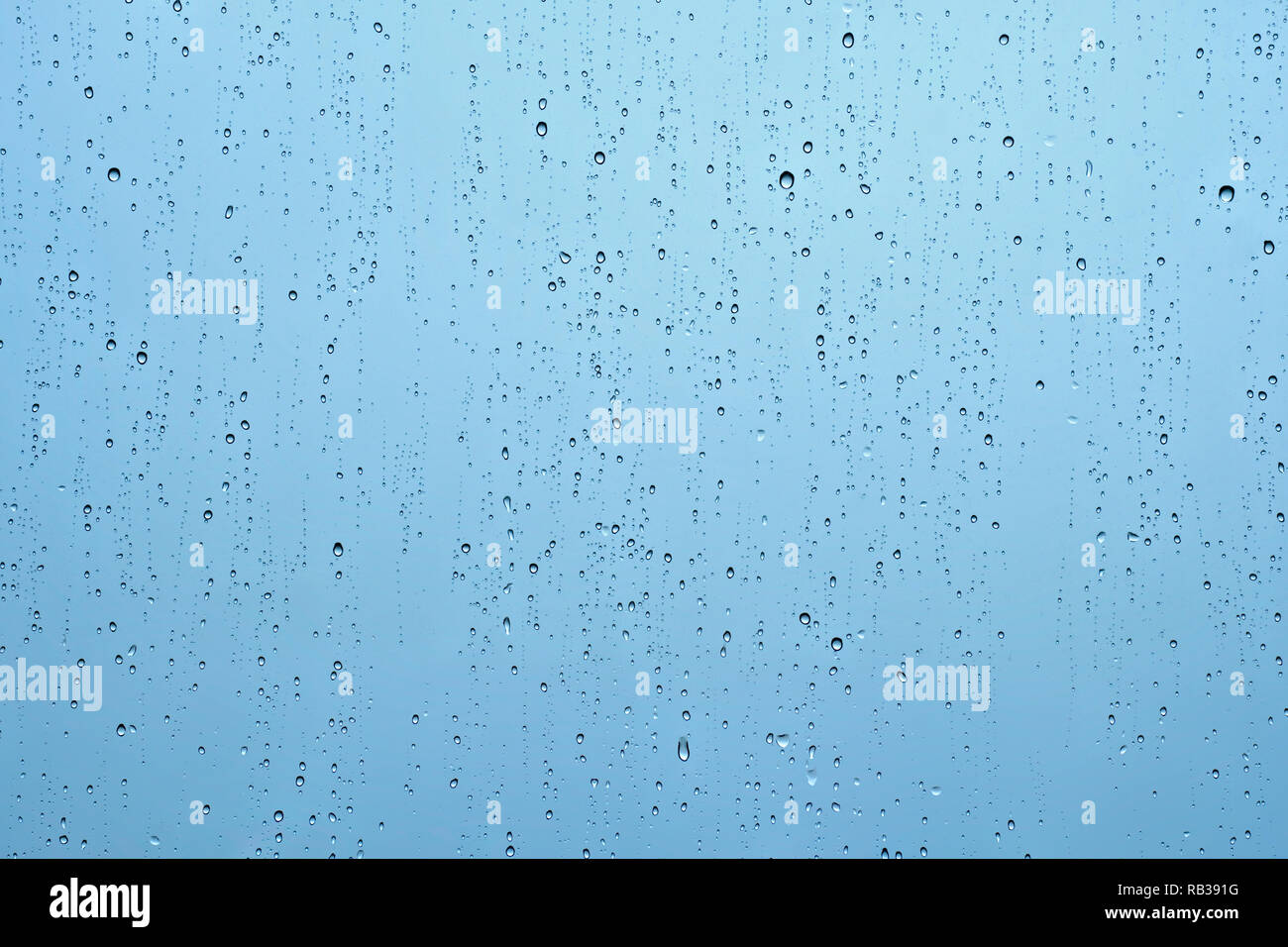 Rain drops on window Stock Photo - Alamy