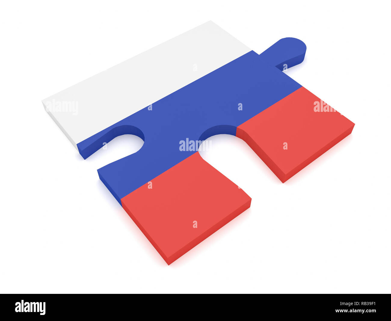 Russian flag jigsaw puzzle hi-res stock photography and images - Alamy