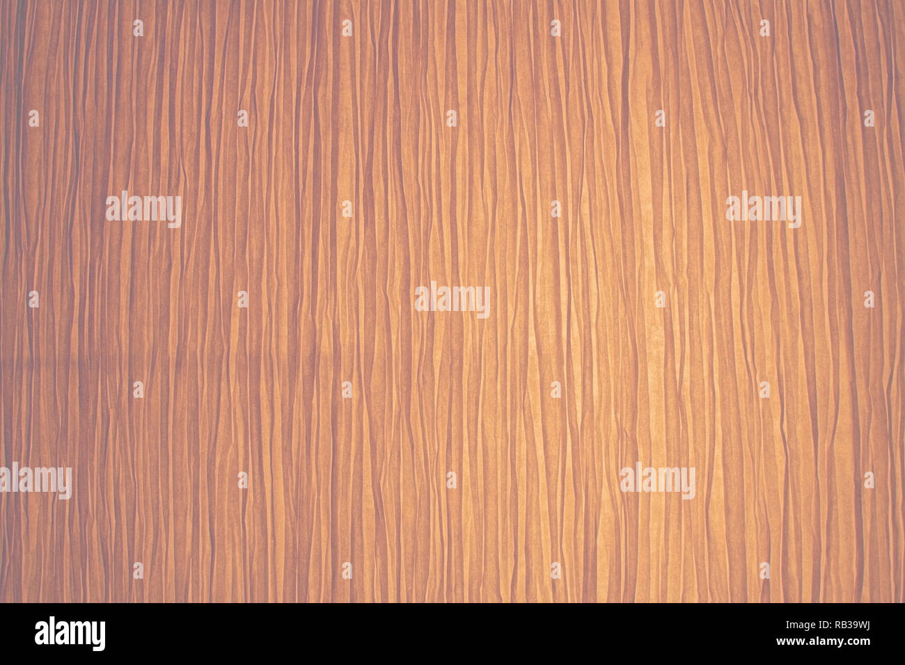 Yellow backlit grungy folded wrinkled paper texture background copy ...