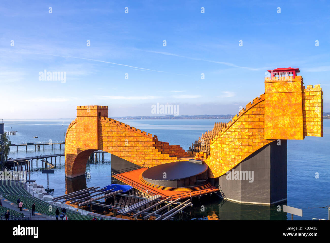 Bregenz festival stage hi-res stock photography and images - Alamy
