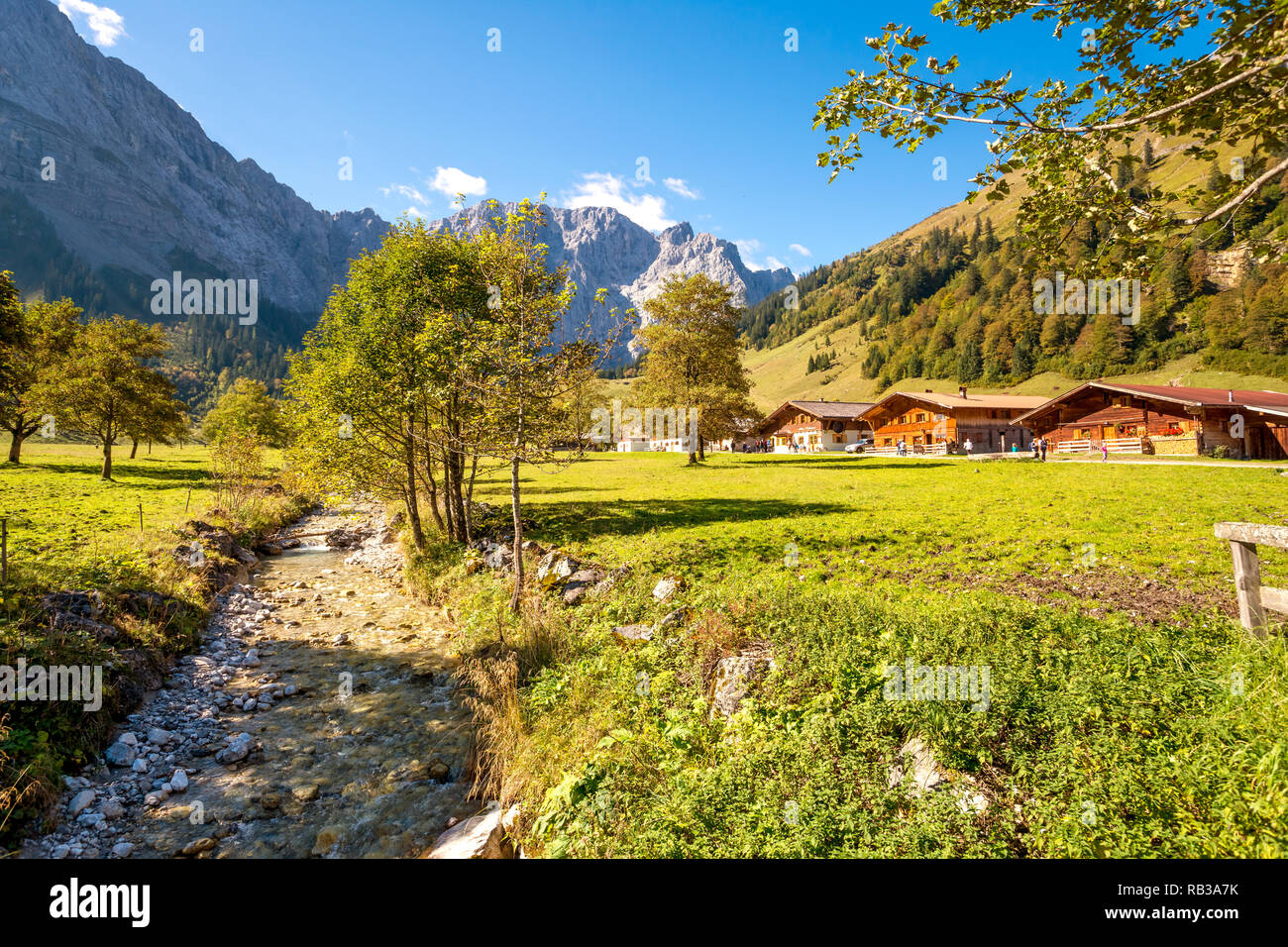 Eng, Engalm, Alm, Austria Stock Photo - Alamy