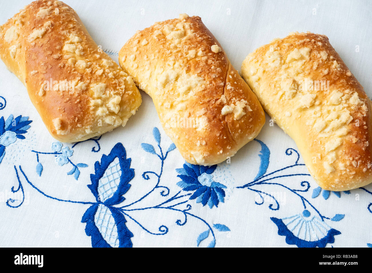 Homemade sweet buns. Fresh pastry Stock Photo - Alamy