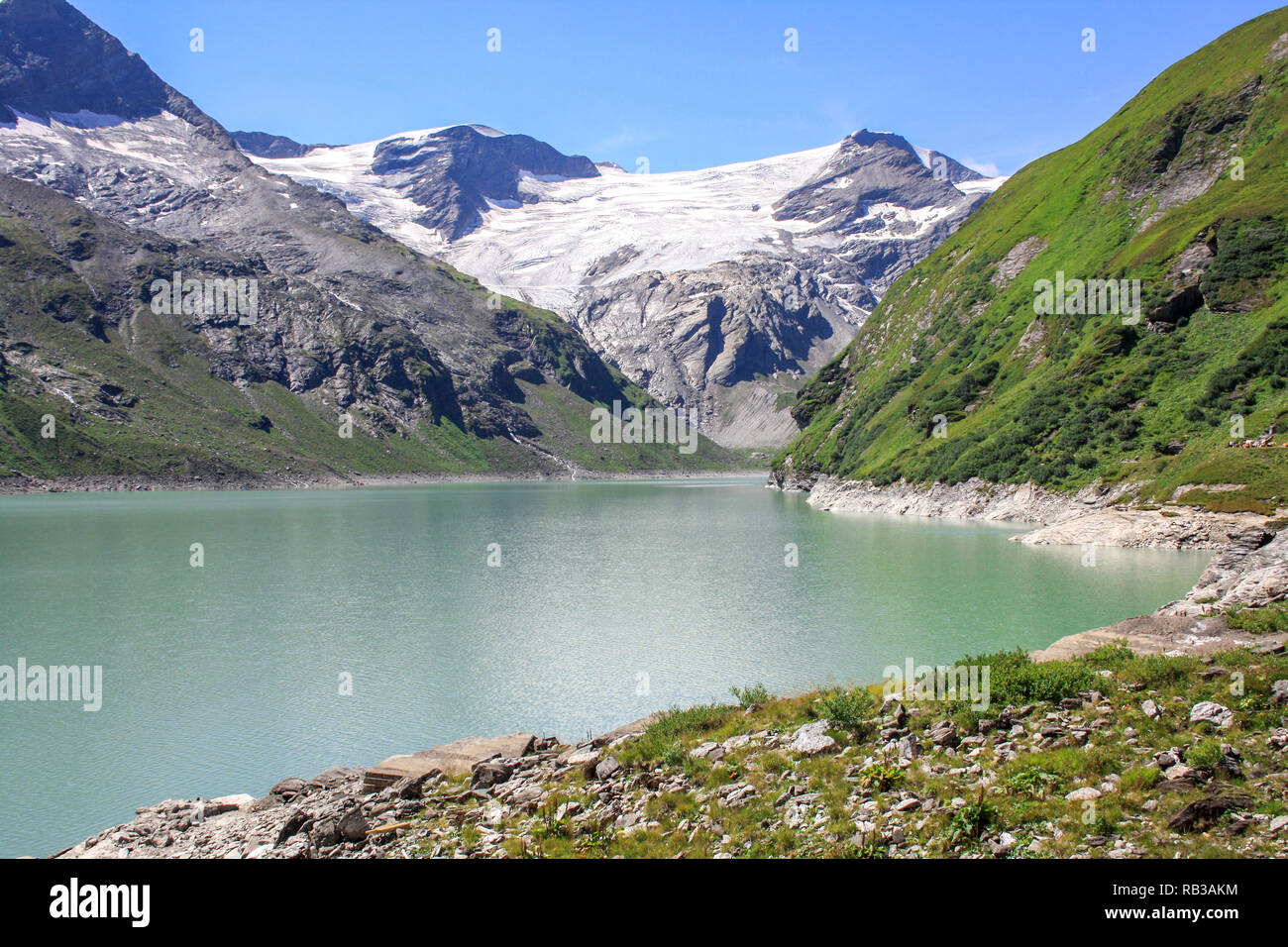 Silvretta Stausee, Austria Stock Photo - Alamy