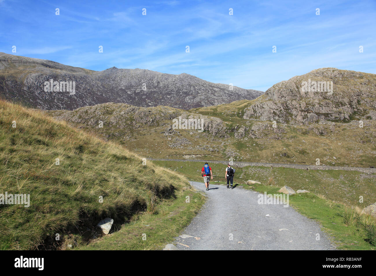Snowdonia walking trail hi-res stock photography and images - Alamy