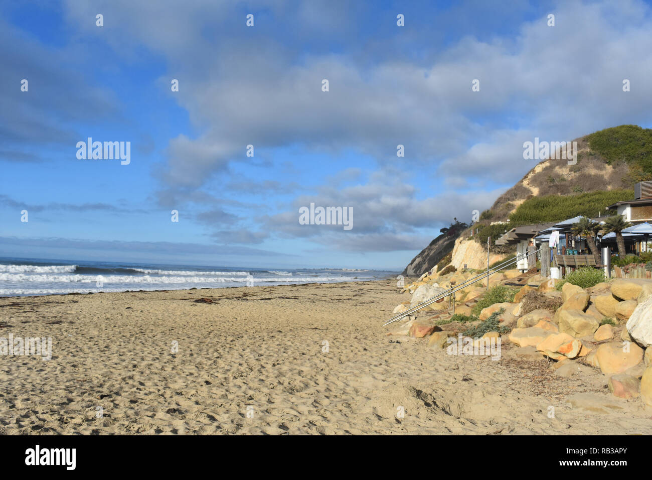Hendrys beach arroyo burro beach hi-res stock photography and images ...