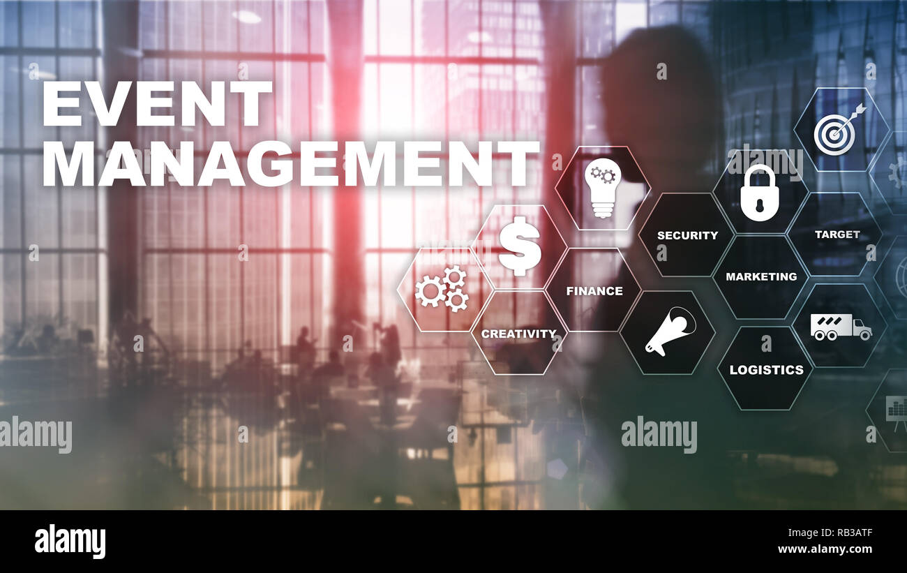 Event management Concept. Event management flowchart. Event management ...