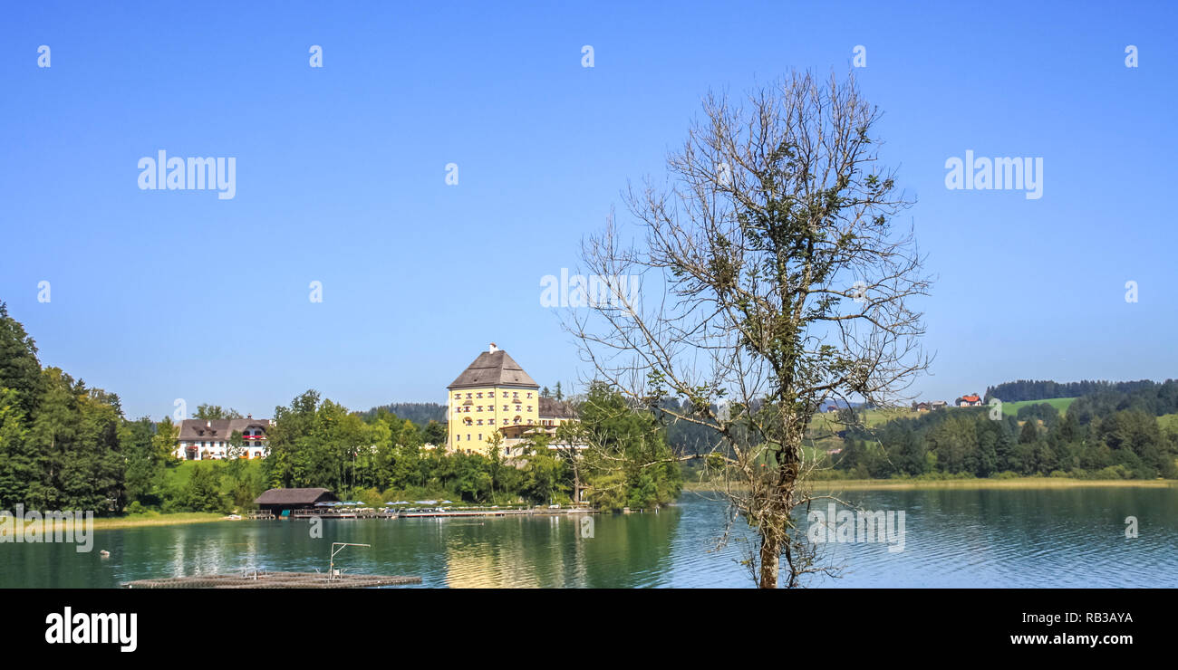 Fuschl castle hi-res stock photography and images - Alamy