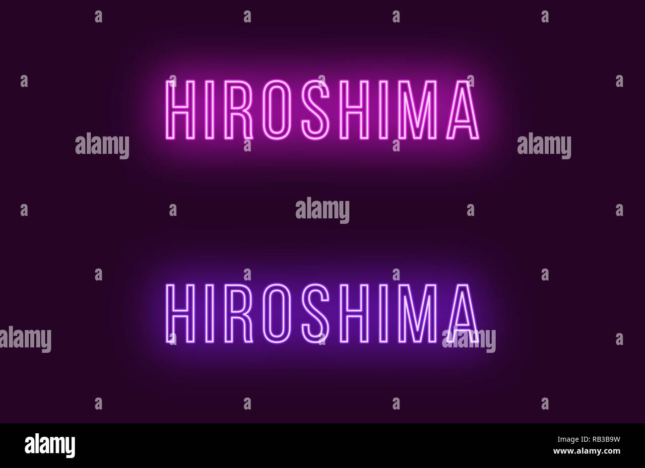 Prefecture hiroshima Stock Vector Images - Alamy