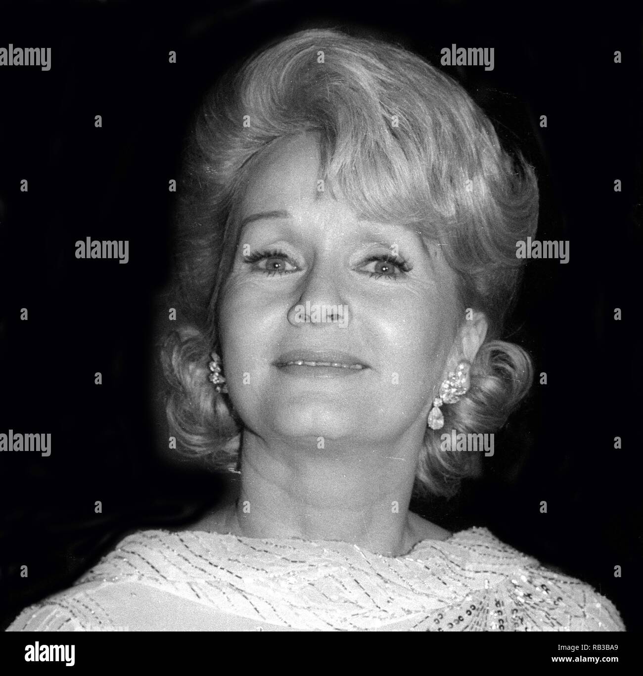 Debbie Reynolds Undated Photo By Adam Scull/PHOTOlink.net Stock Photo ...