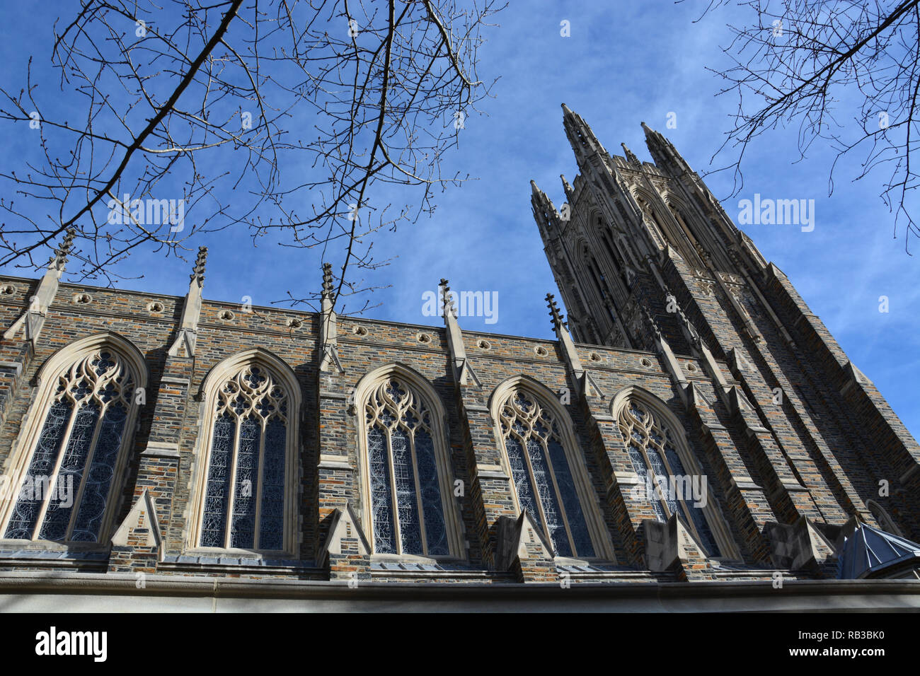 Duke University Chapel in Durham NC Stock Photo - Alamy