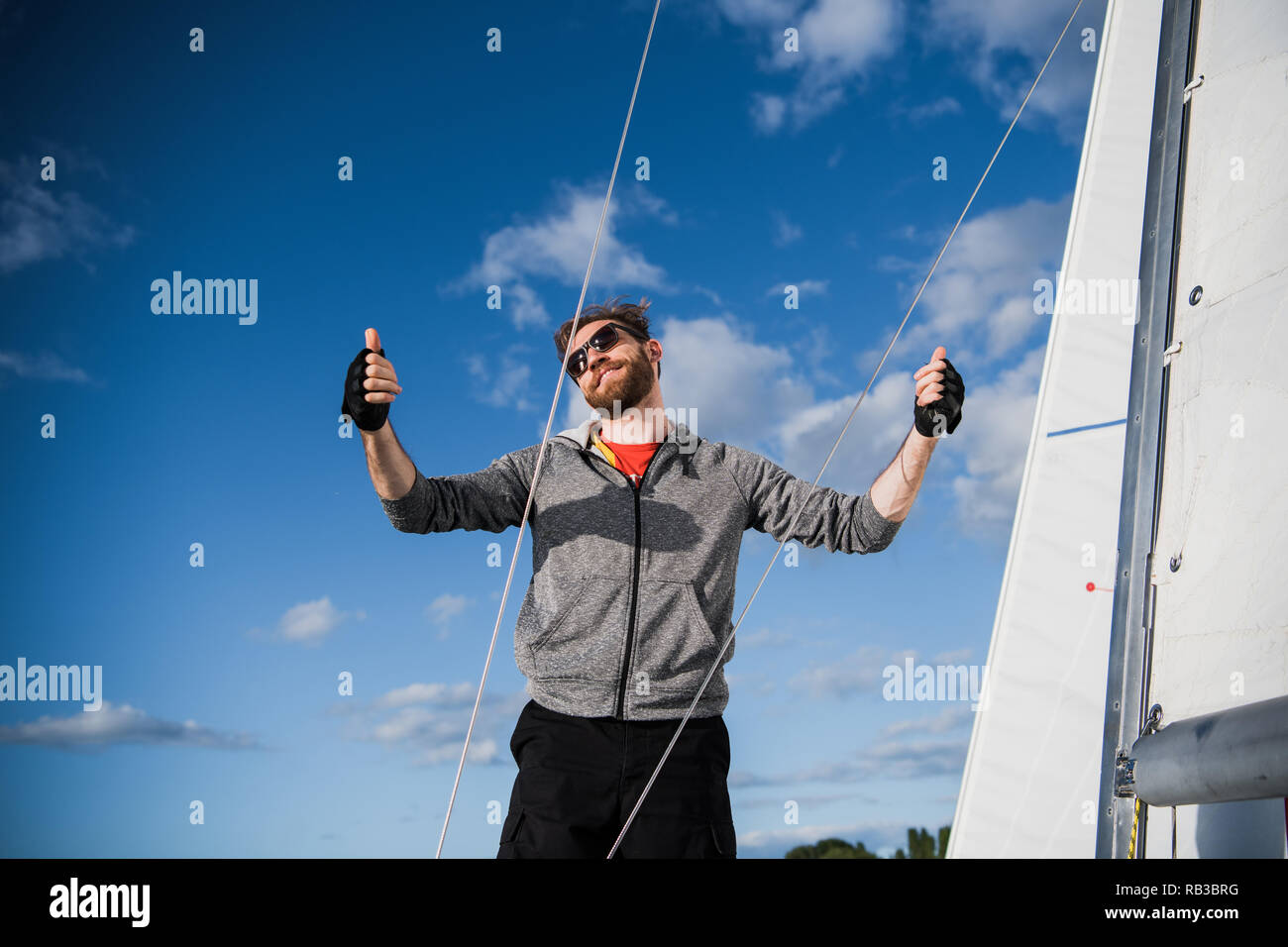A bearded sailor his ship hi-res stock photography and images - Alamy