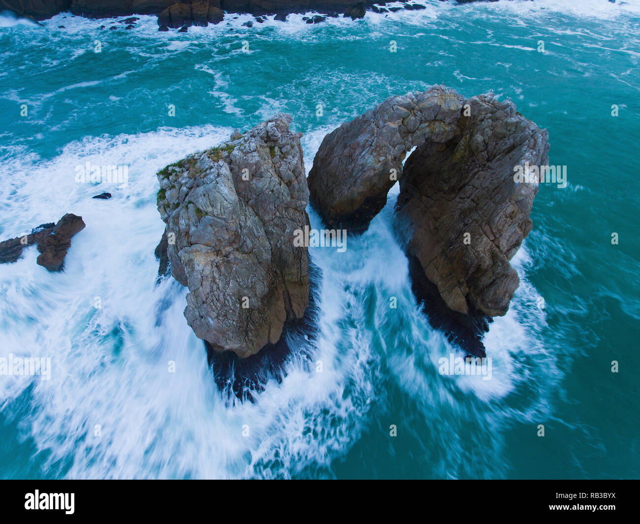 Urro del manzano, Liencres, Cantabria, Spain Stock Photo - Alamy